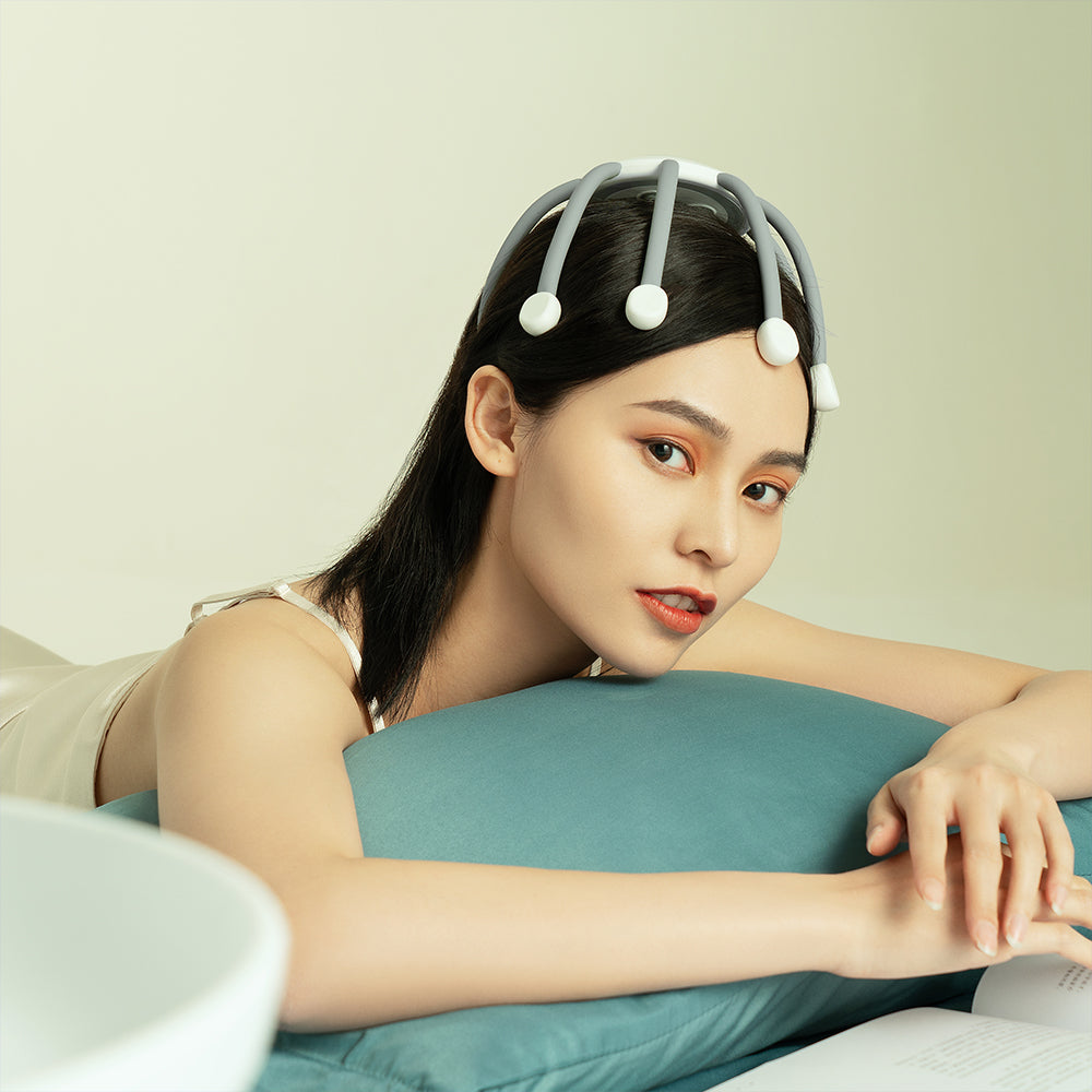 Ultimate Relaxation Head Massager - Stress Relief & Better Sleep I